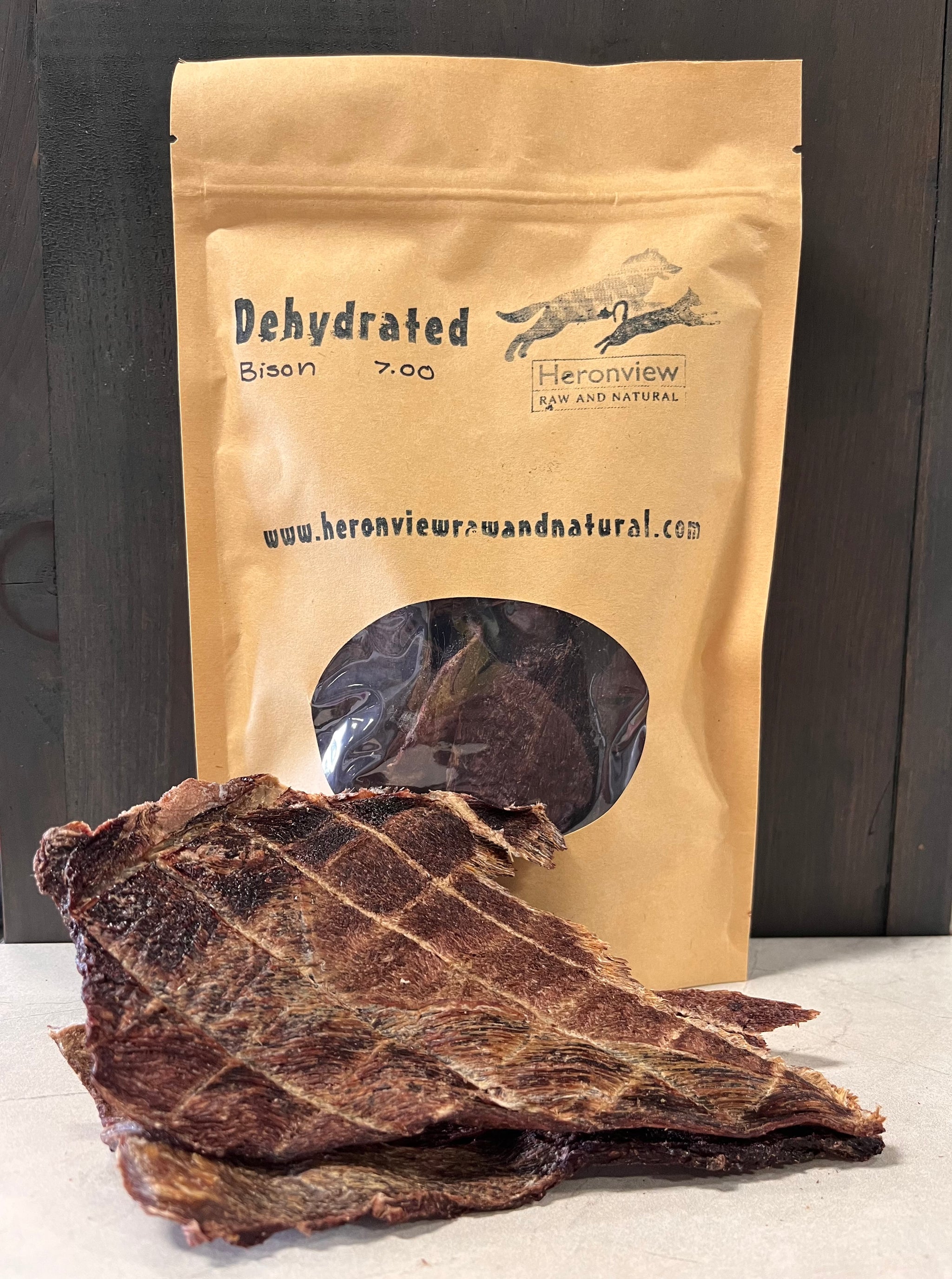 Dehydrated Bison – Heronview Raw and Natural