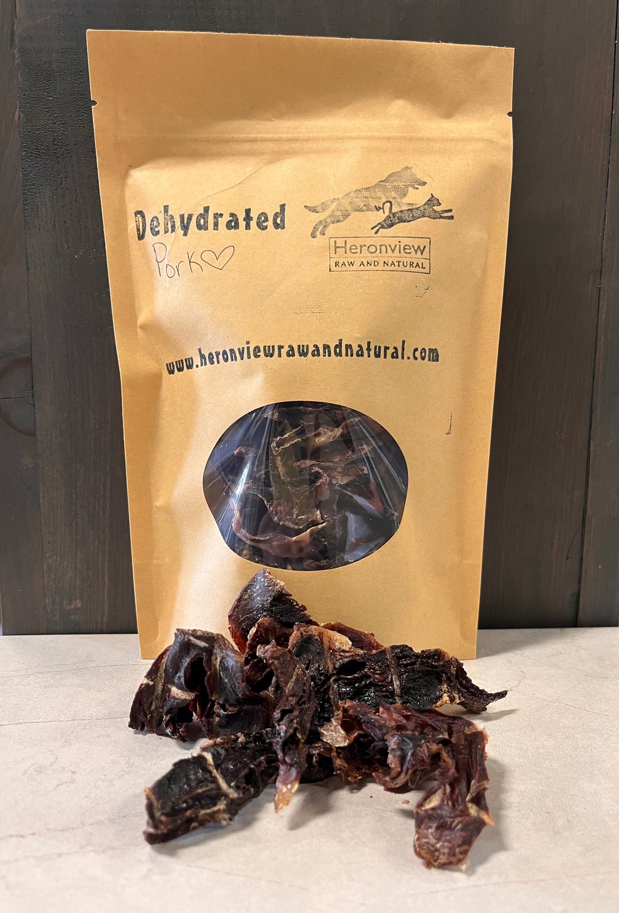 Dehydrated Pork Heart – Heronview Raw and Natural