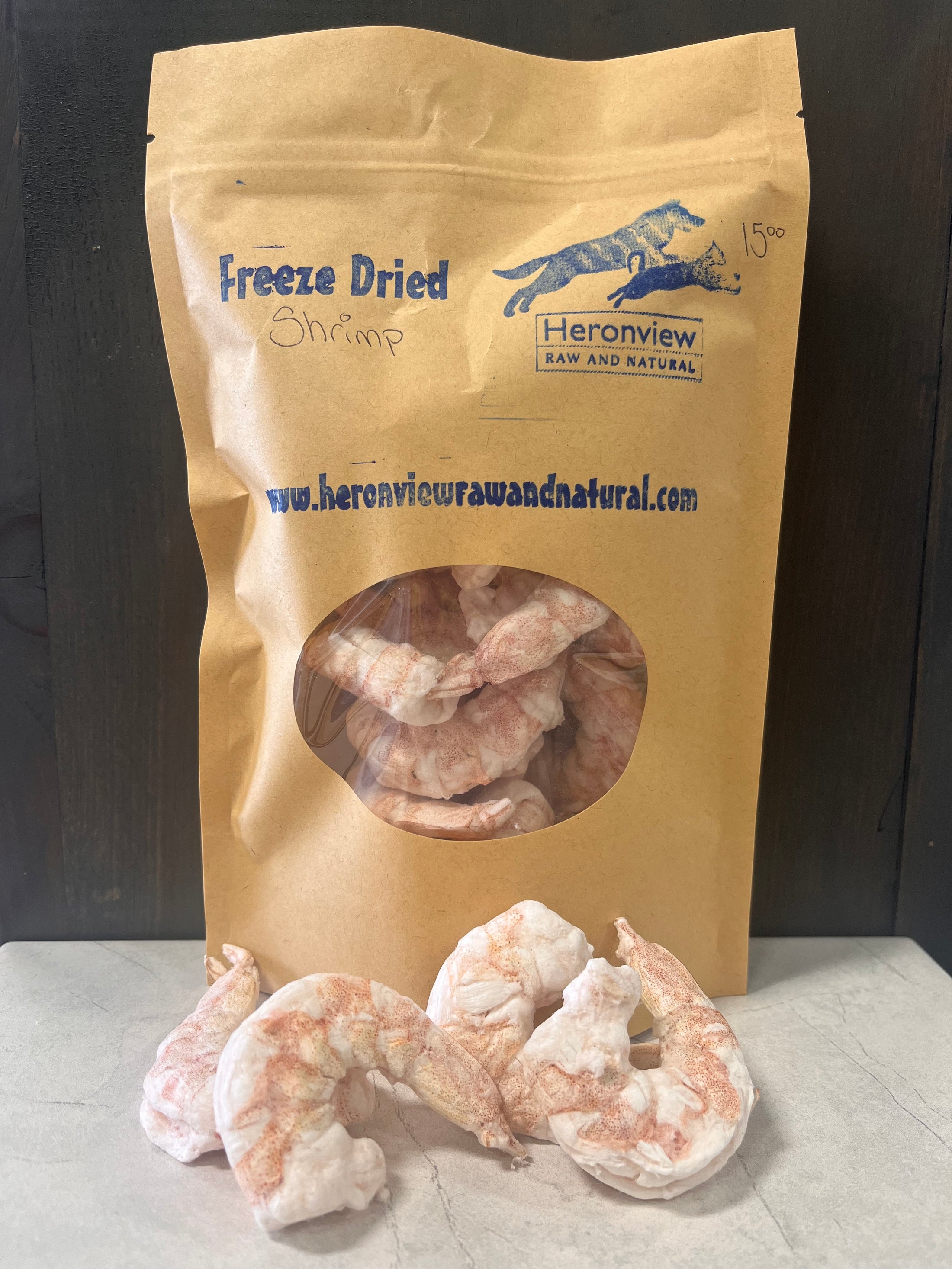 Freeze Dried Shrimp – Heronview Raw and Natural