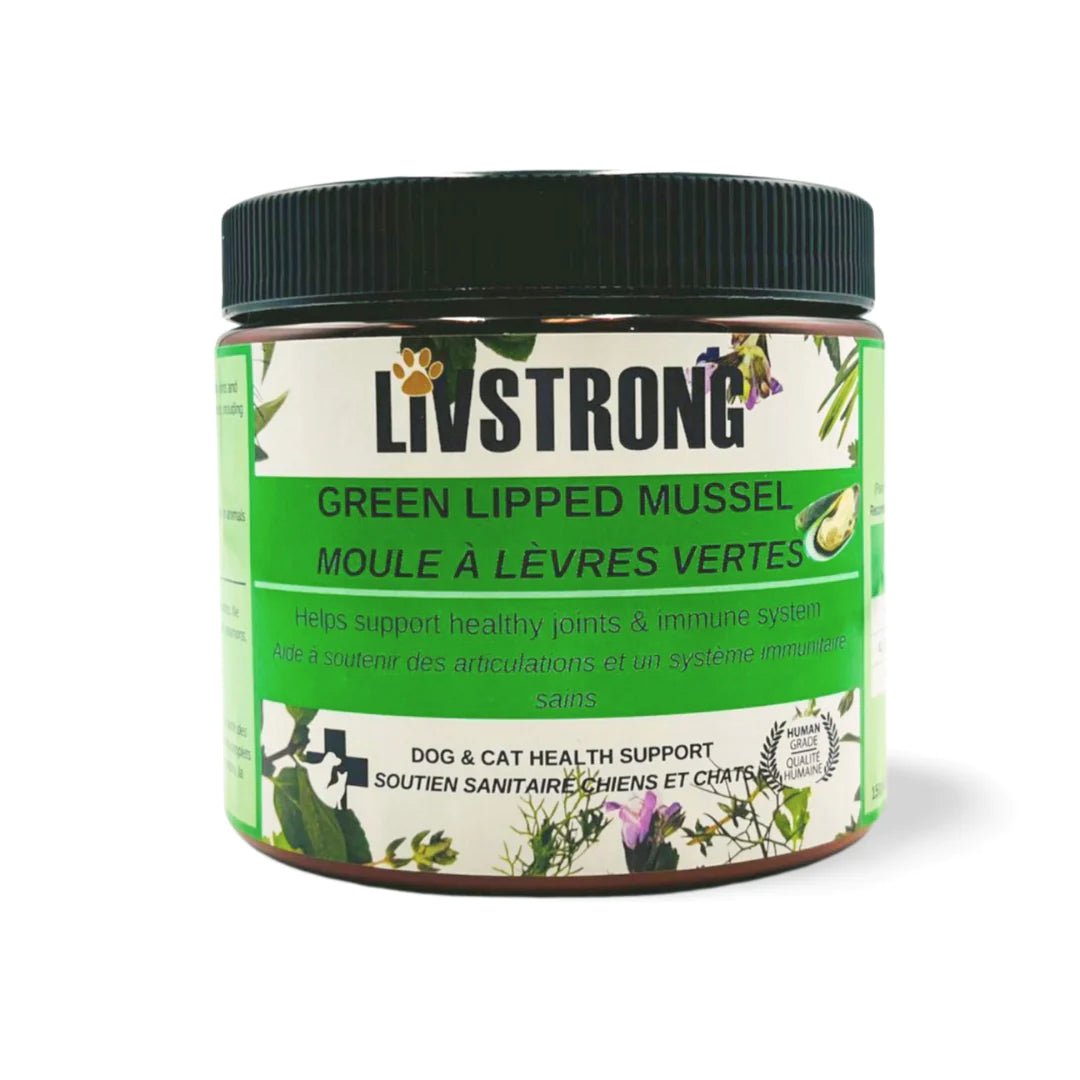 Livstrong Green Lipped Mussel – Heronview Raw and Natural